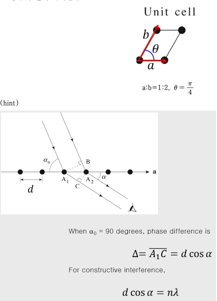 Solved The figure below shows a grid of unit cells. Use | Chegg.com
