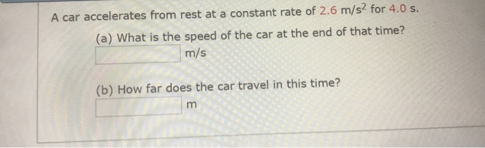 Solved My Ask Your An experimental rocket car starting from | Chegg.com