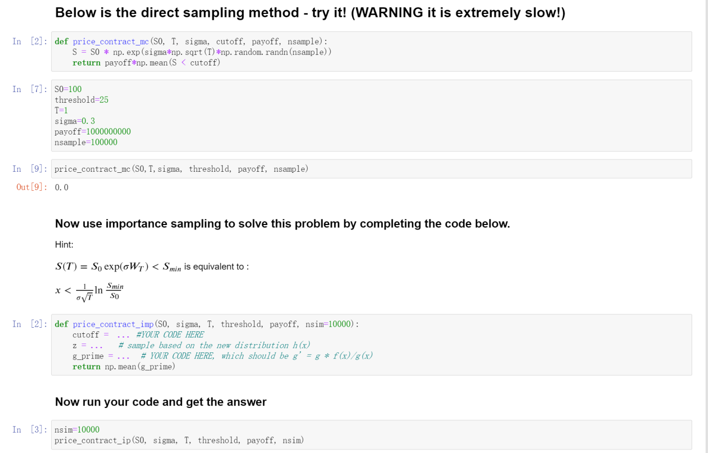 Solved Below is the direct sampling method - try it! | Chegg.com