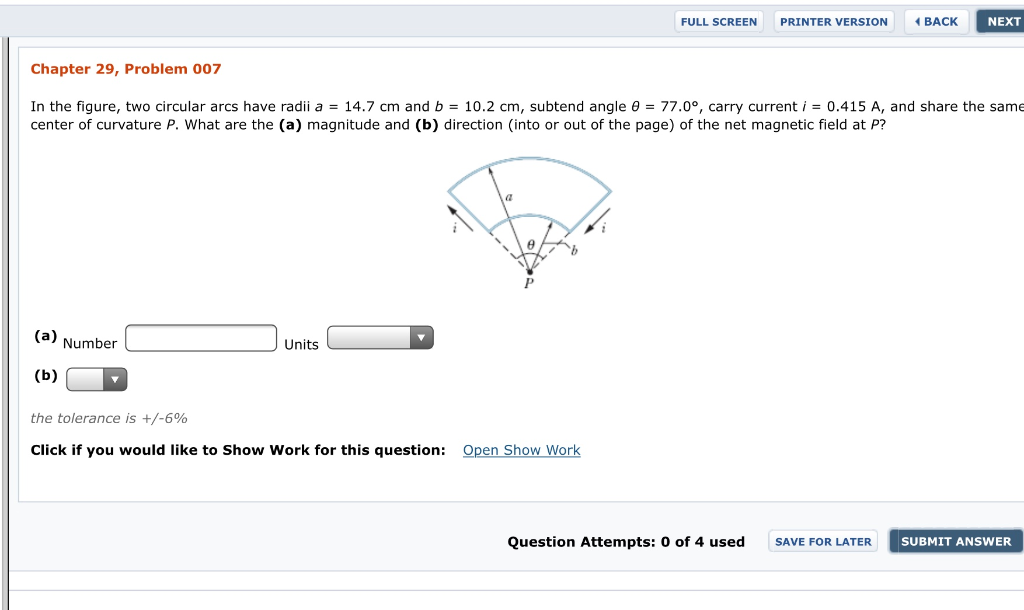 Solved FULL SCREEN PRINTER VERSION BACK NEXT Chapter 29, | Chegg.com