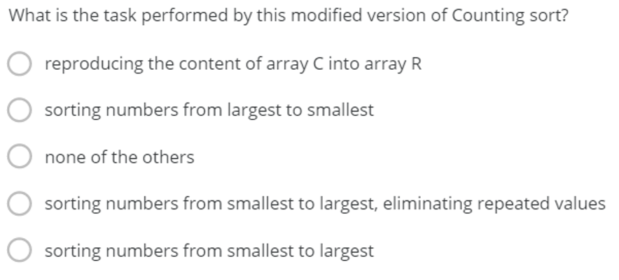 Solved The following pseudocode is a modified version of | Chegg.com