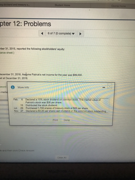 Solved Homework Week Eight Chapter 12 Problems Score 0