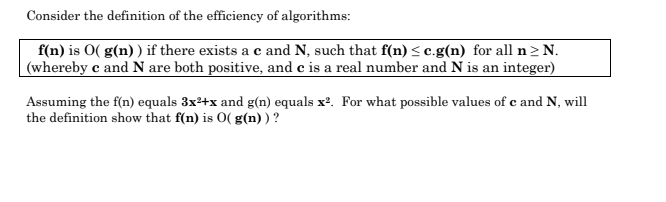 Solved Consider the definition of the efficiency of | Chegg.com