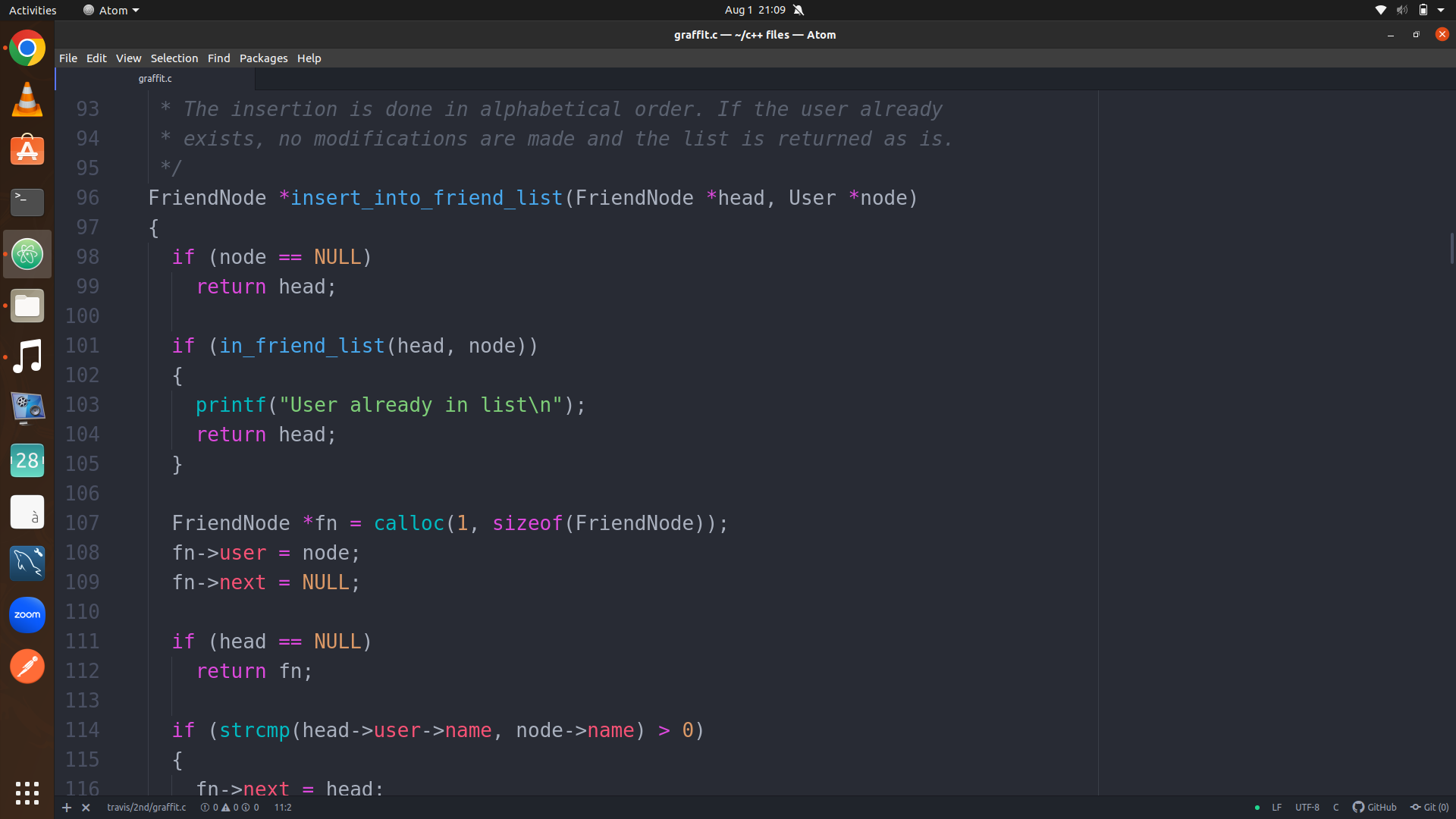 Solved *** We have to do the TODOS in the graffit.c file. | Chegg.com