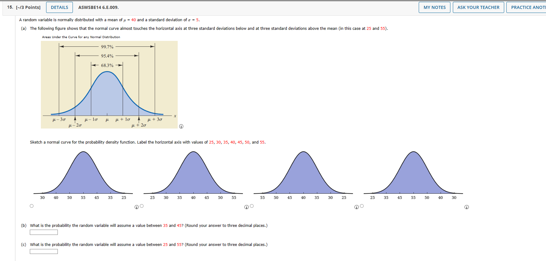 Solved Use the following figure as a guide. Areas Under the | Chegg.com