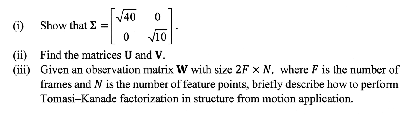 Solved 5. (a) A matrix C is given by | Chegg.com