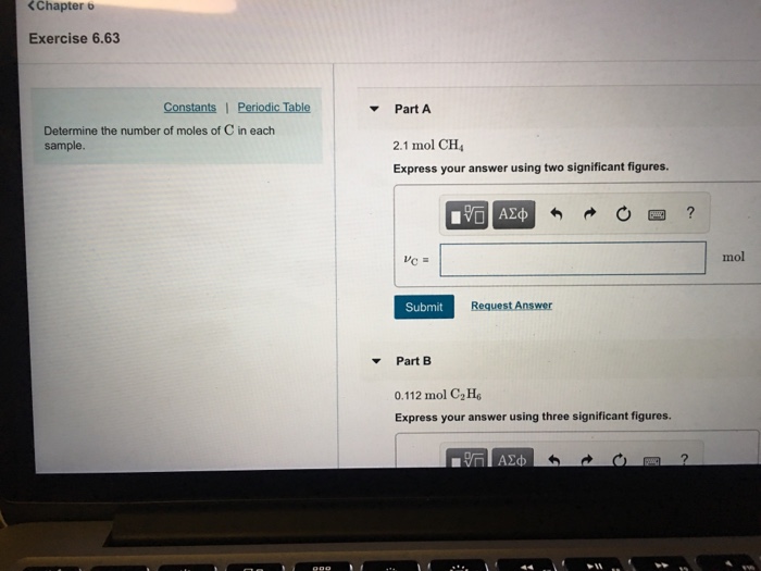 Solved Chapter 。 Exercise 6.63 Constants 1 Periodic Table | Chegg.com
