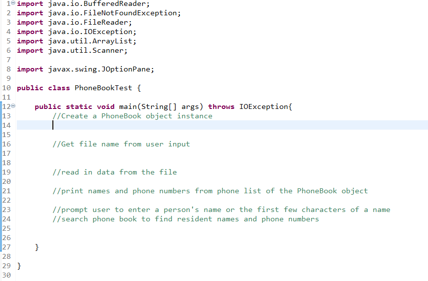 Solved Part-1[40pts]: Open ResidentPhone.java, and complete | Chegg.com