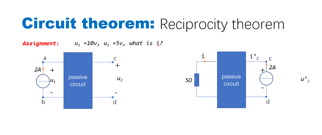 Solved Circuit theorem: Reciprocity theorem Assignment: | Chegg.com