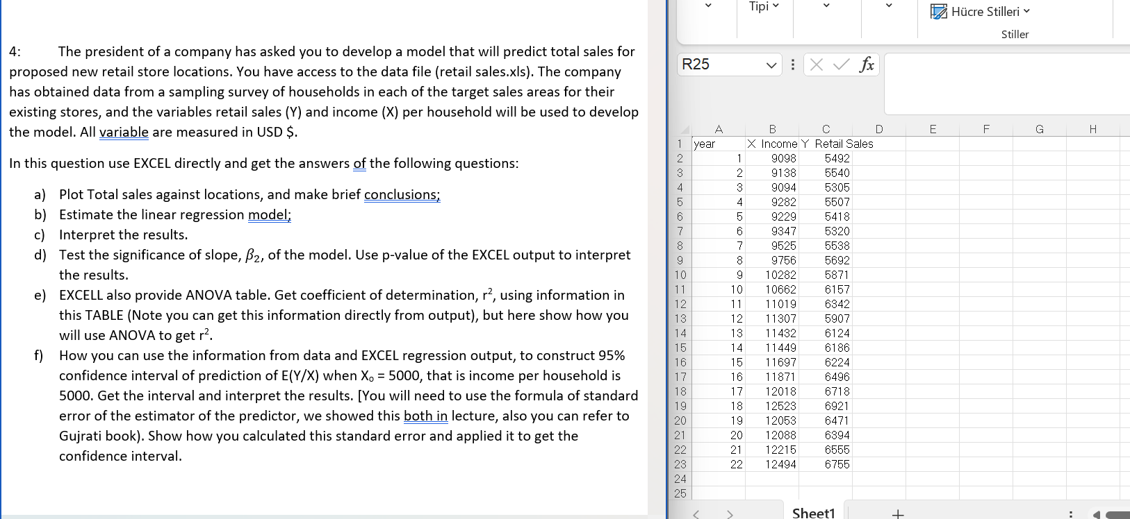 Solved 4: , ﻿The president of a company has asked you to | Chegg.com