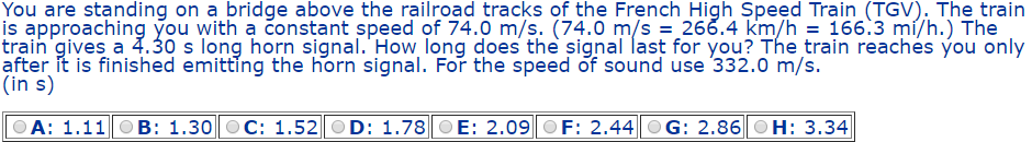 Solved You are standing on a bridge above the railroad | Chegg.com