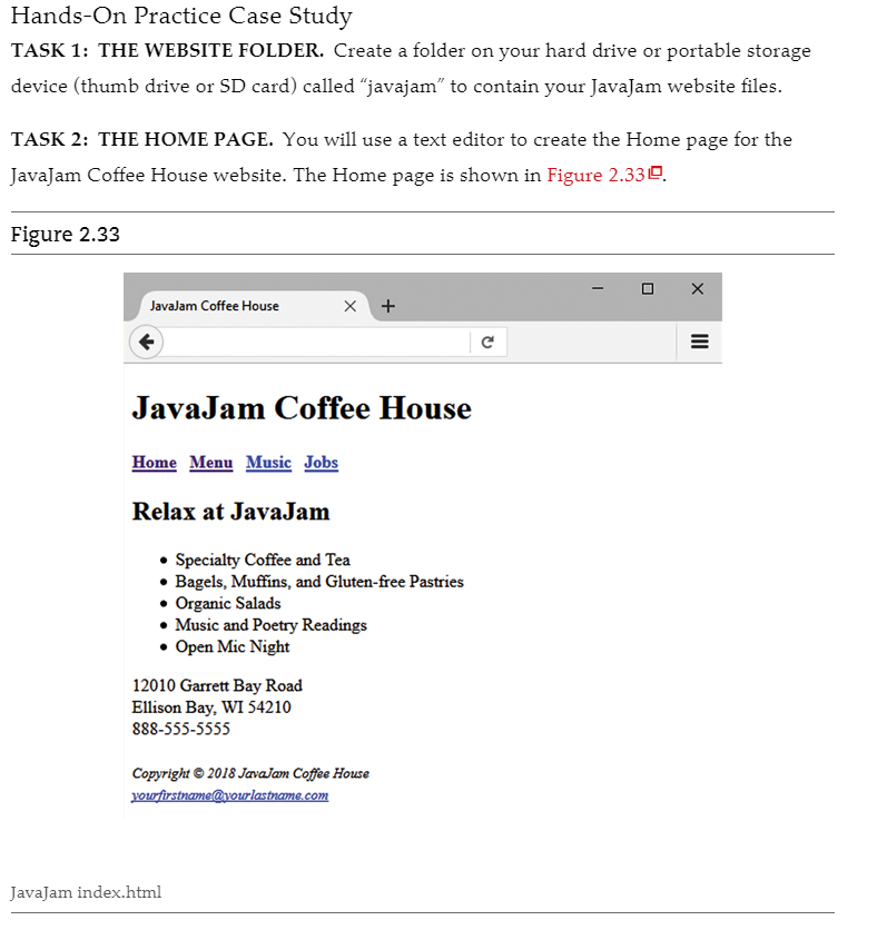 Solved Web Develpment and Design Foundations with html5 9th | Chegg.com
