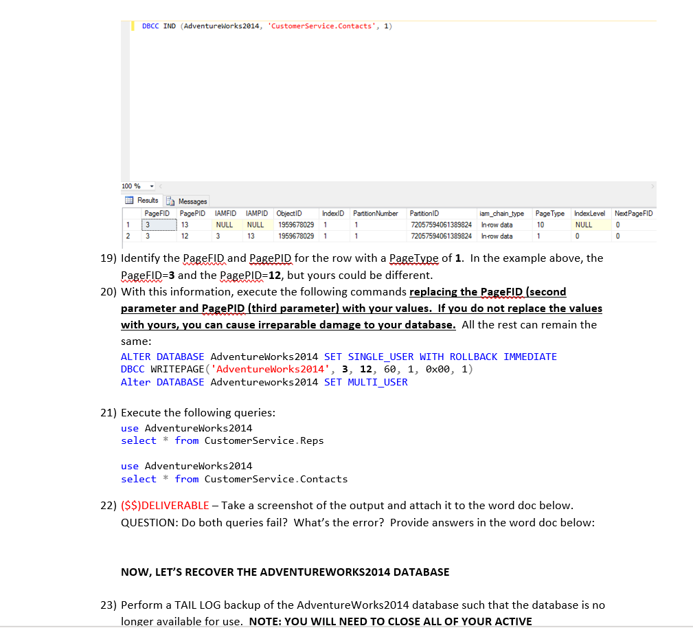 1) USE THIS WORD DOC AND INSERT THE DELIVERABLES | Chegg.com