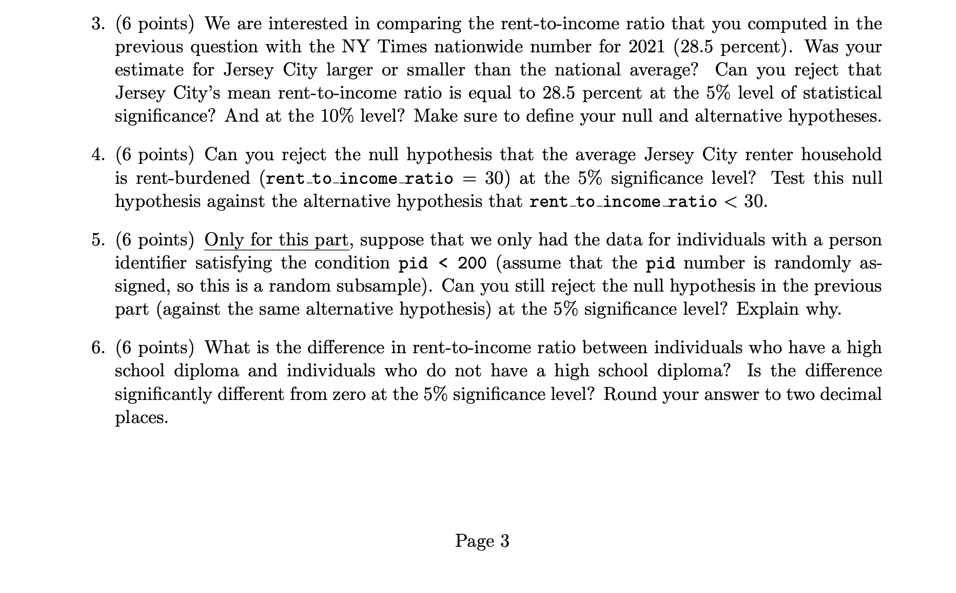 Solved Housing affordability is one of the most pressing | Chegg.com