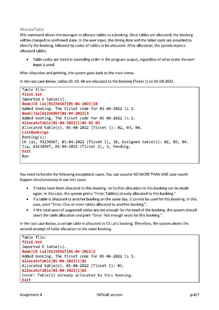 Solved Overview In this assignment, you are going to build a | Chegg.com