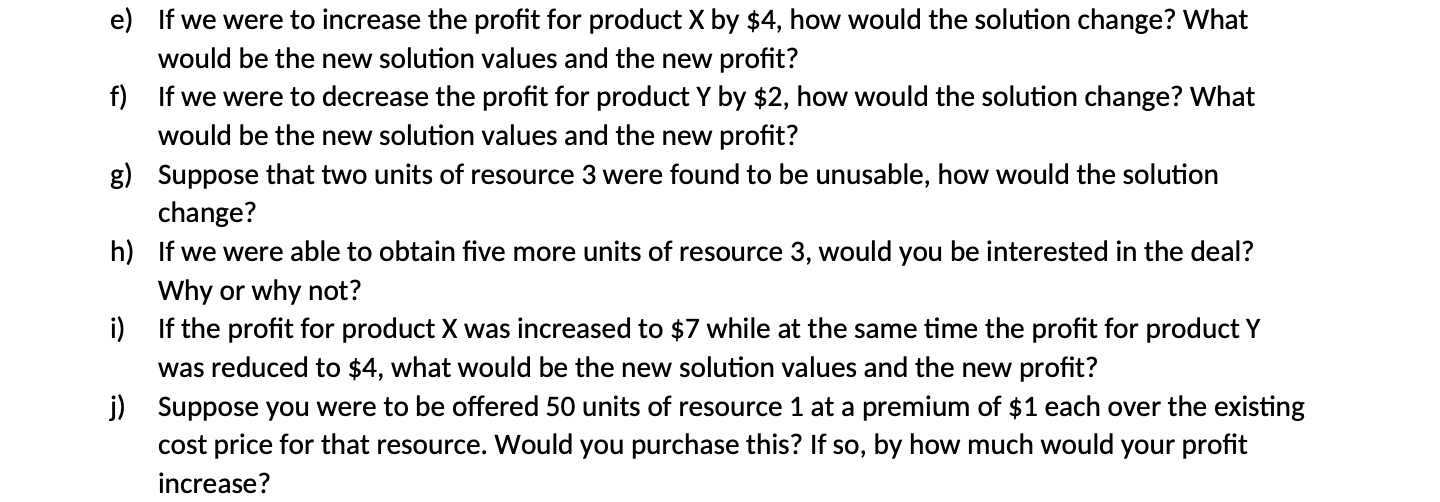 Solved Assignment 3 Question 1 1. Consider the following LP | Chegg.com