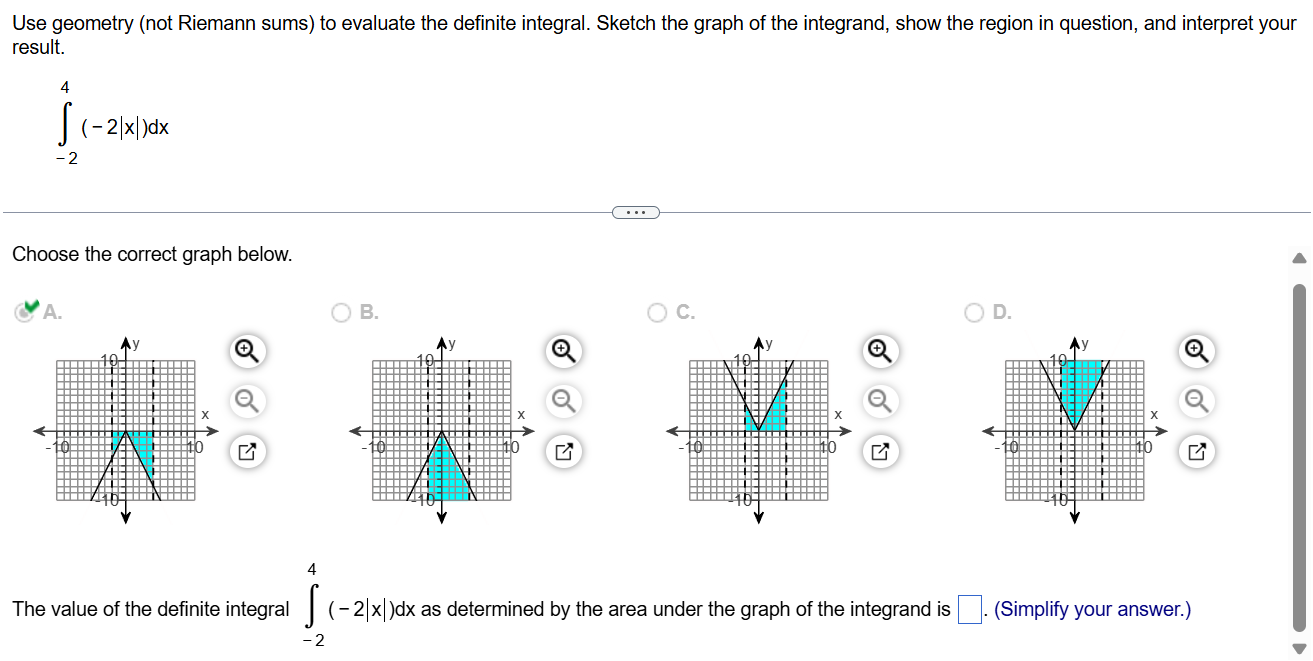 Solved Use geometry (not Riemann sums) ﻿to evaluate the | Chegg.com
