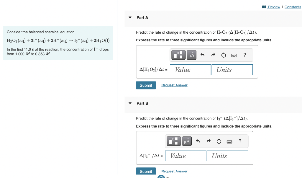 Solved Consider the balanced chemical equation. Predict the | Chegg.com
