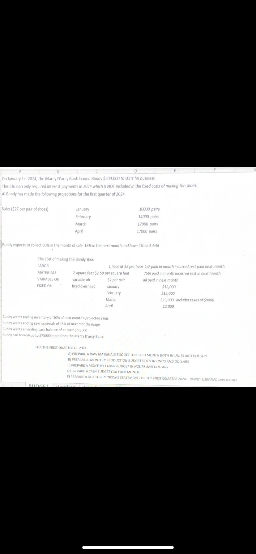 On January 1st 2024, the Marcy D'arcy Bank loaned | Chegg.com