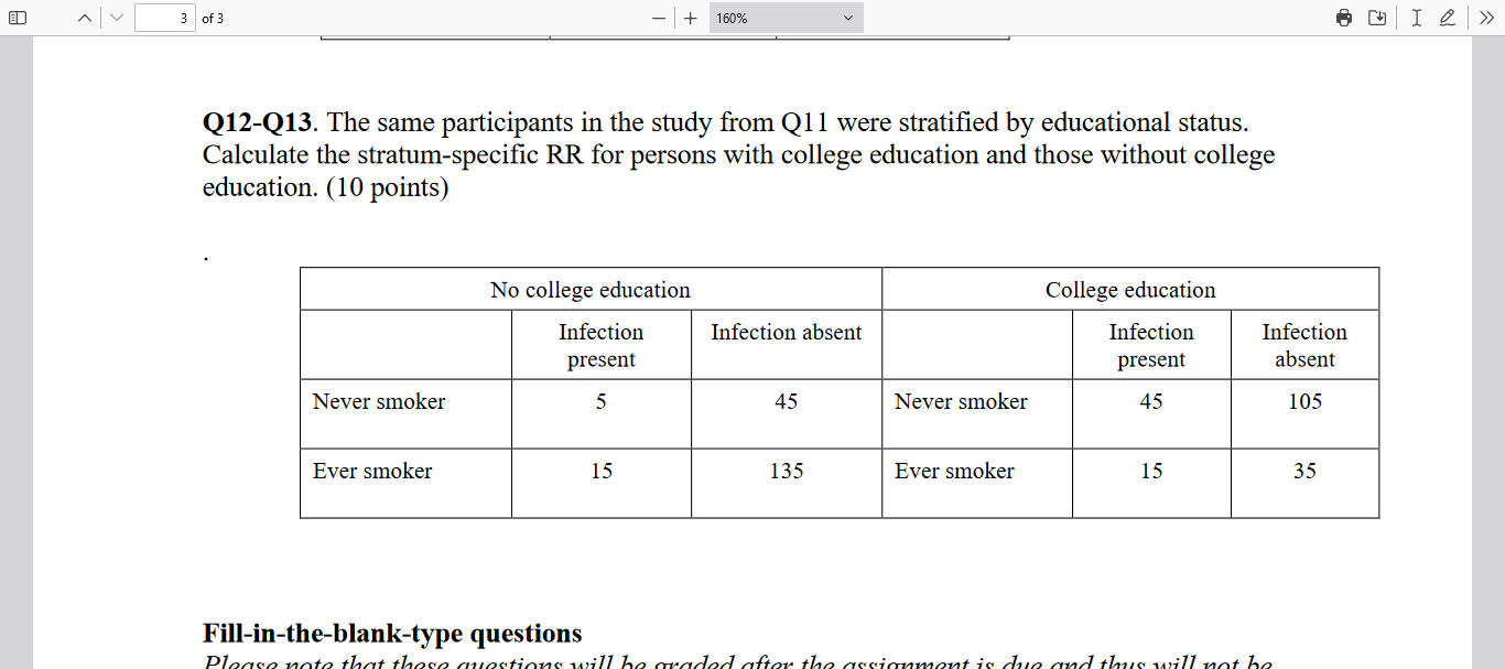 Solved Q12-Q13. The same participants in the study from Q11 | Chegg.com
