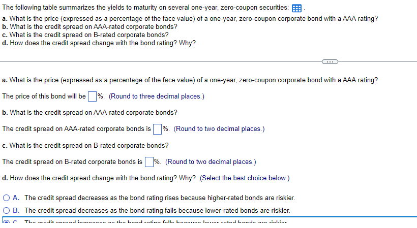 Solved Data table a (Click on the following icon in order to | Chegg.com