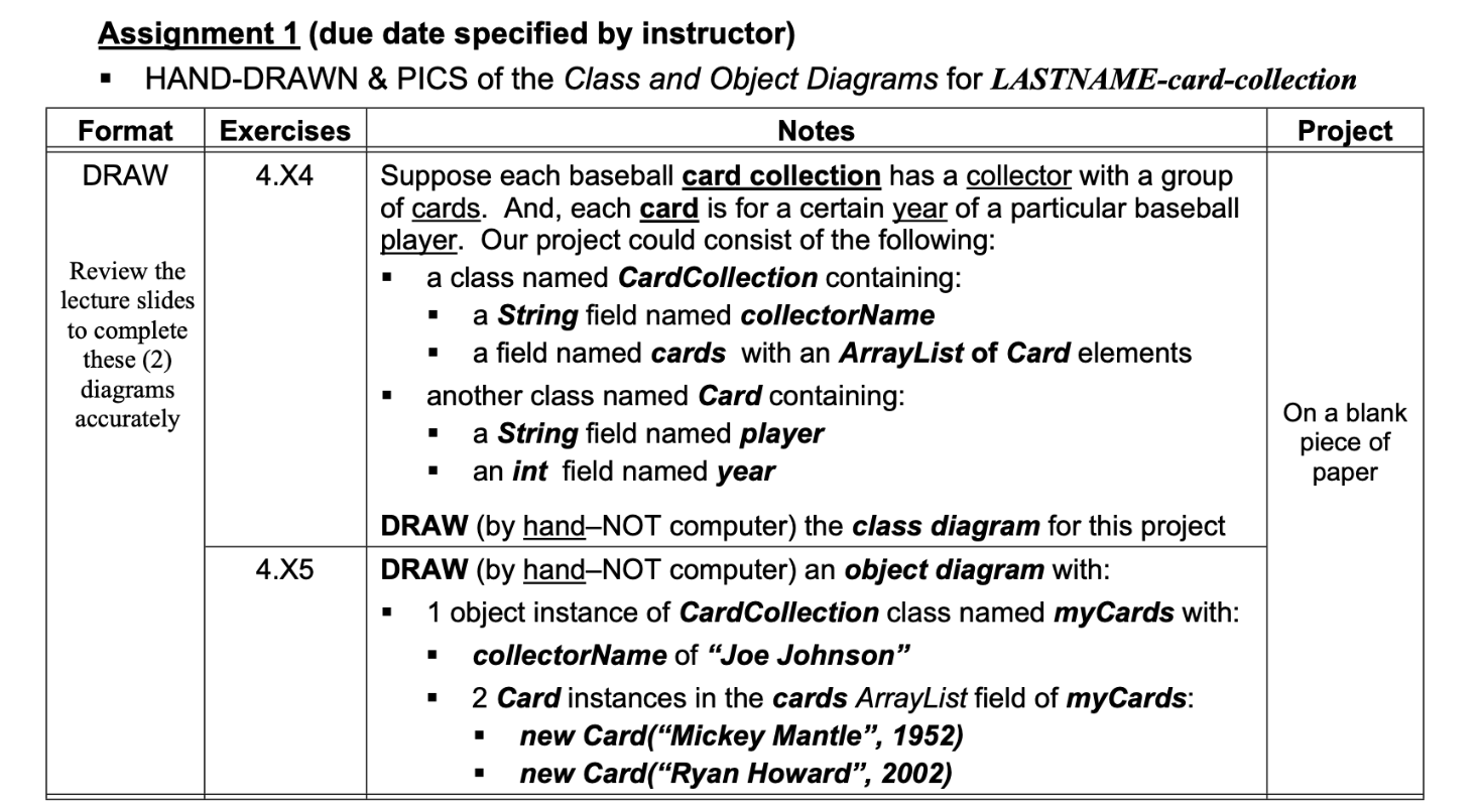 Solved Assignment 1 (due date specified by instructor) - | Chegg.com
