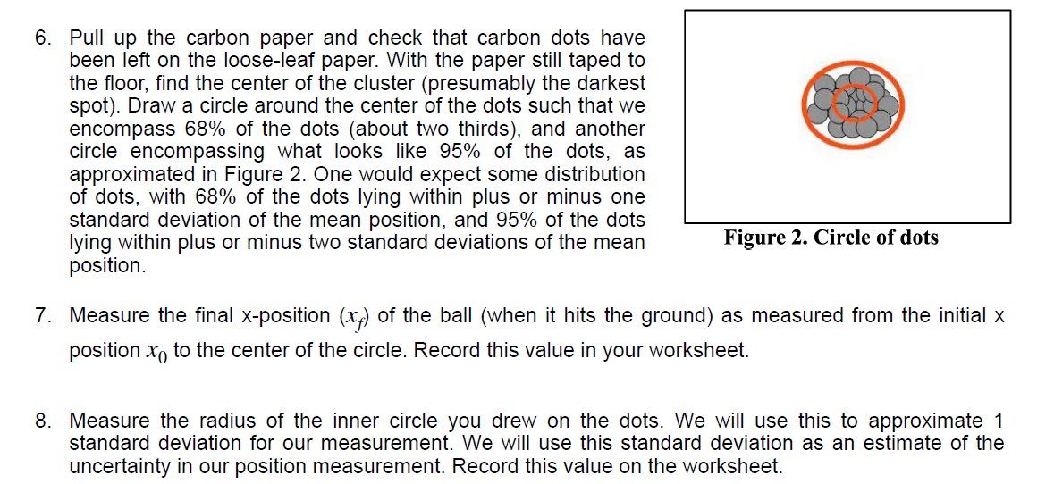 Solved Part 1. Projectile Launched Horizontally 2. (5 pts) | Chegg.com