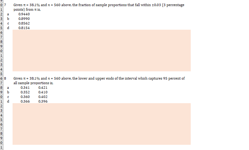 Solved 07 1 2 a 3 b 4 с 5 d 6 7 8 9 Given t = 38.1% and n = | Chegg.com