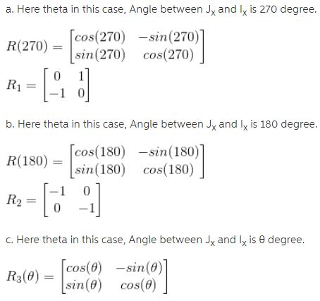 4. Given the following translation vectors: a. ToJo | Chegg.com