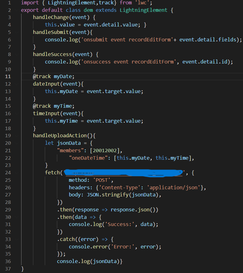 Solved lwc (lightning web component) summary of how my code | Chegg.com