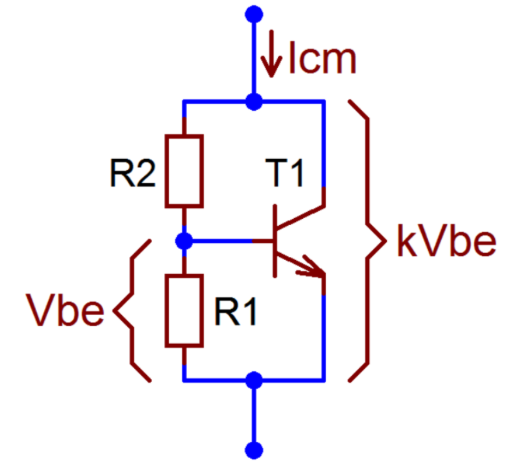 Design a factor of 3 Vbe multiplier using a 5mA | Chegg.com