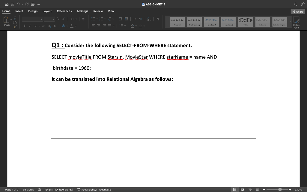 Solved Based on the DB schema answer the following question | Chegg.com
