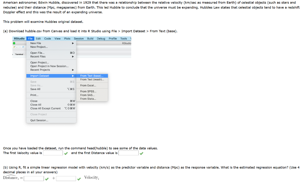 Solved file: (just past into notepad and save as .csv | Chegg.com