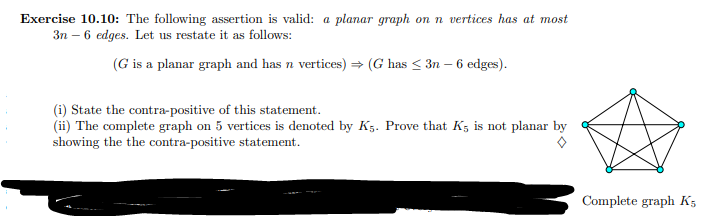 (25) (4+4+4 Points) (Kuratowski Graphs) Kuratowski's | Chegg.com