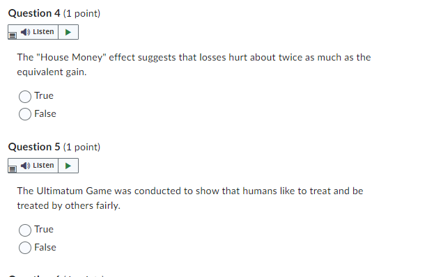 Solved The "House Money" effect suggests that losses hurt | Chegg.com