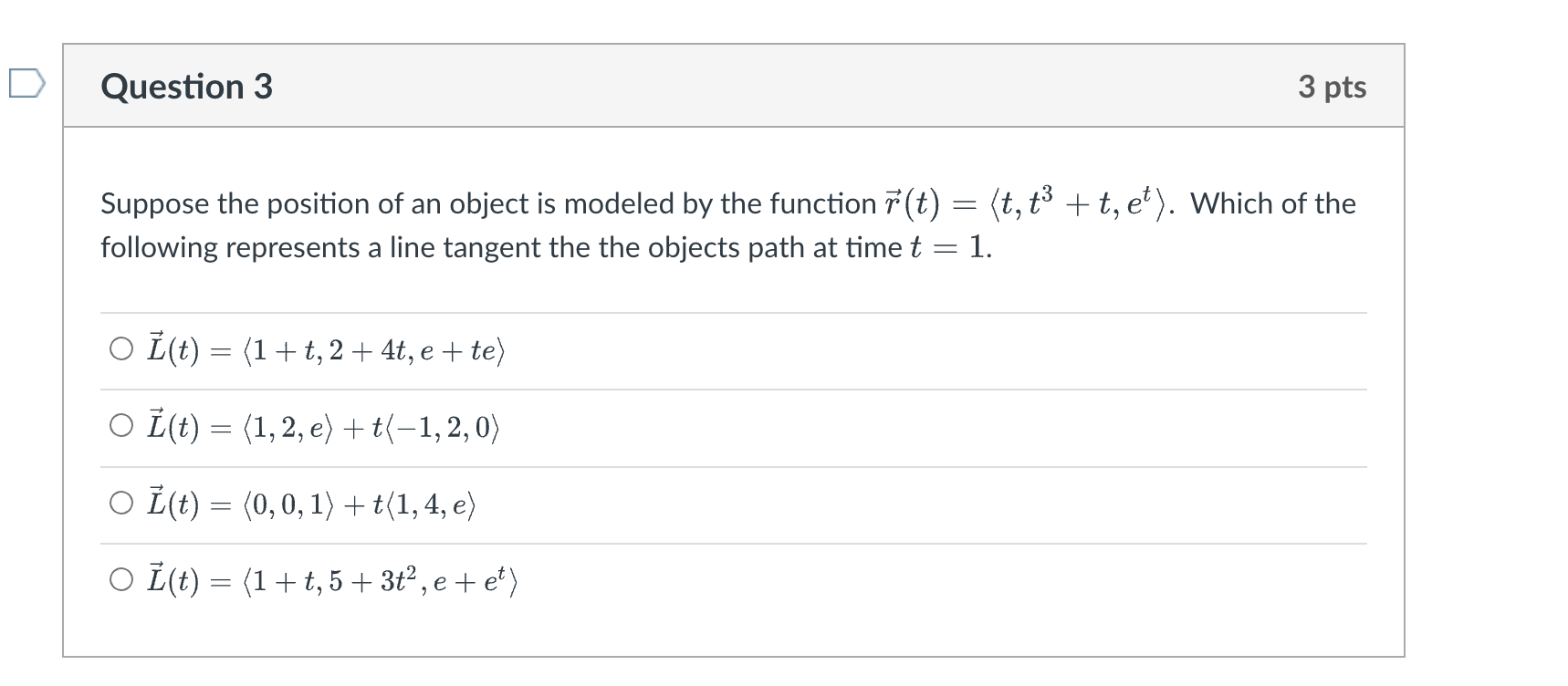 Solved Suppose The Position Of An Object Is Modeled By The