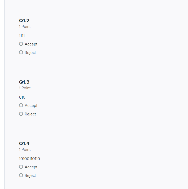 Solved Q1 Regular Language / FA 4 Points Suppose for the DFA | Chegg.com
