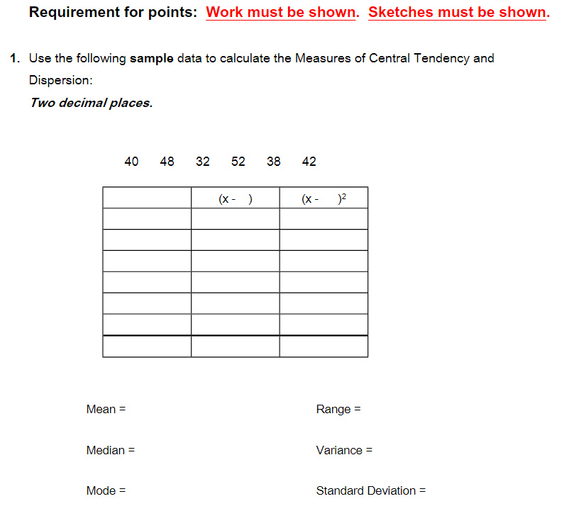 Solved 2. Write the formulas for the mean for a sample AND | Chegg.com