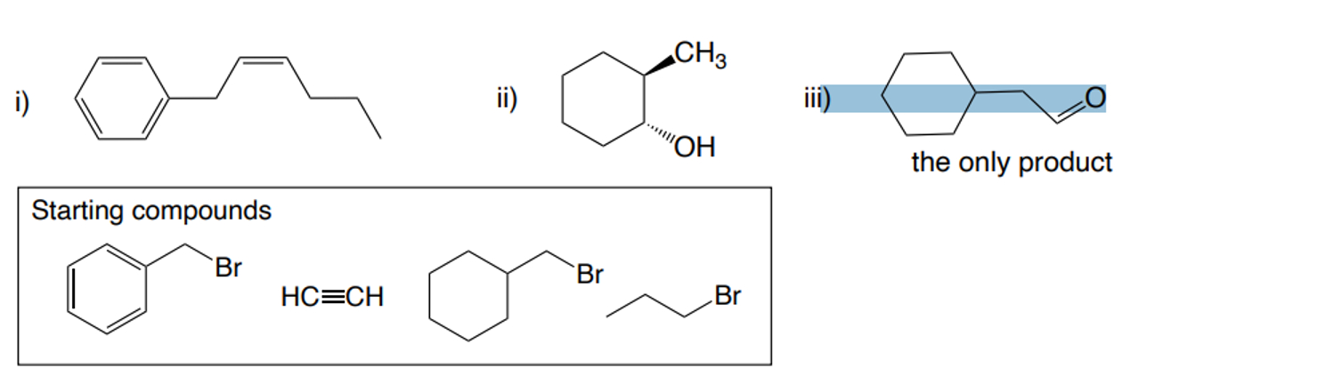 Solved Draw each step of the synthetic scheme showing the | Chegg.com