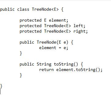 Solved Eleventh Assignment - Binary Search Tree Package: | Chegg.com