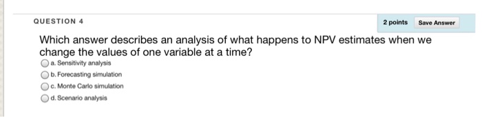 Solved Which answer describes an analysis of what happens to | Chegg.com