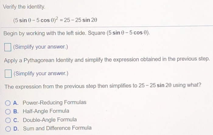 Solved Use the power-reducing formulas to rewrite the | Chegg.com