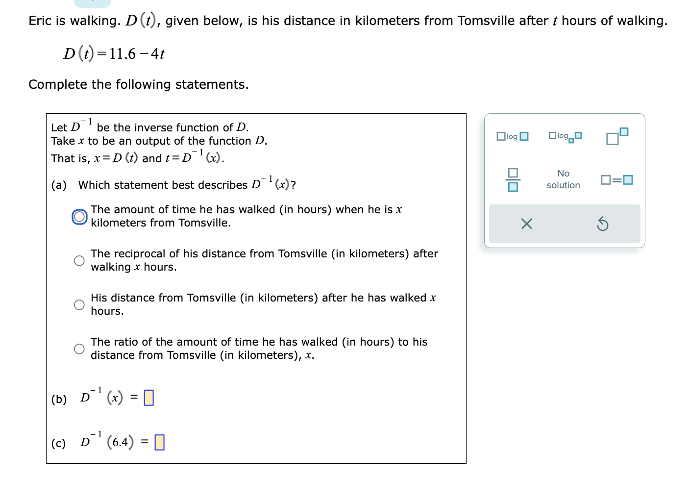 Solved Suppose H(x)=2x−8 Find two functions f and g such | Chegg.com
