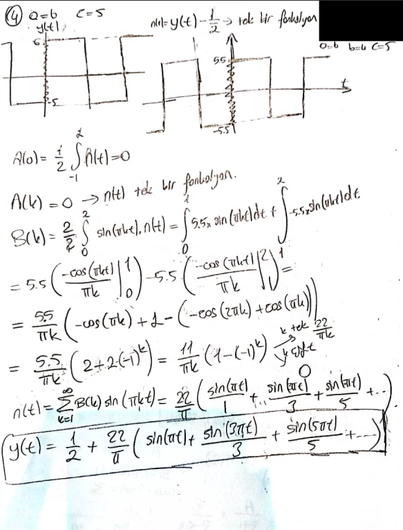 Solved Write the Fourier series of the following signal v(t) | Chegg.com