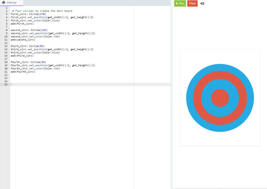 Add a function and mouse click handler to your code. | Chegg.com Add a function and mouse click handler to your code. | Chegg.com