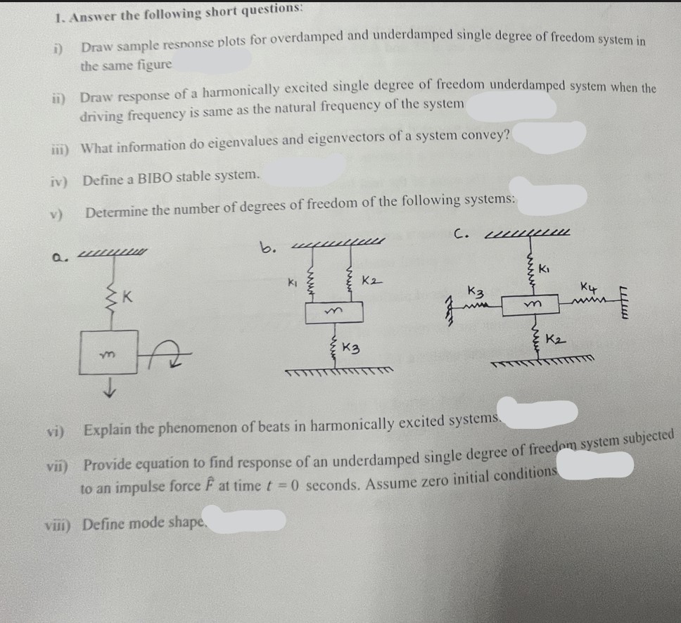 Solved ONLY PARTS i,ii,iii,iv | Chegg.com