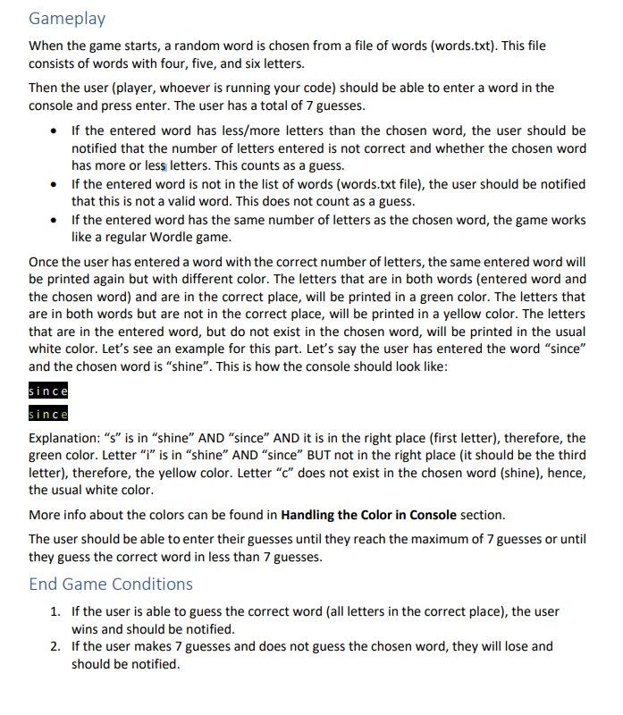 Solved PYTHON LANGUAGE Please try to solve the game using | Chegg.com
