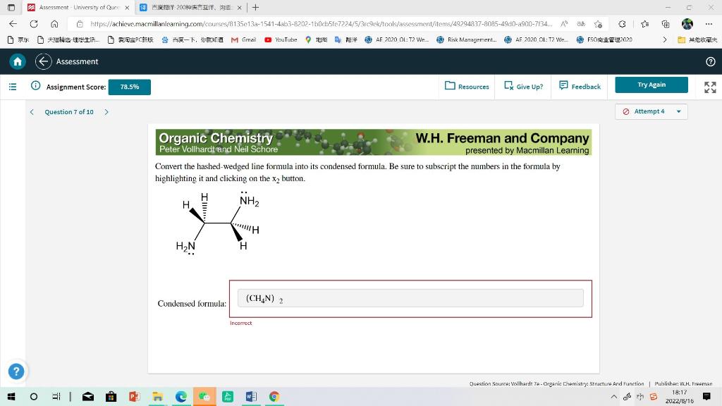 Solved Convert the hashed-wedged line formula into its | Chegg.com Solved Convert the hashed-wedged line formula into its | Chegg.com