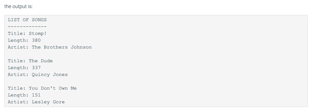 Solved Given main(0, complete the SongNode class to include | Chegg.com