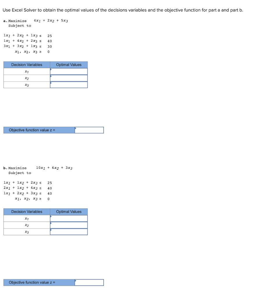 Solved 1x1+2x2+1x3≤1x1+4x2+2x3≤3x1+3x2+1x3≤x1,x2,x3≥2540300 | Chegg.com